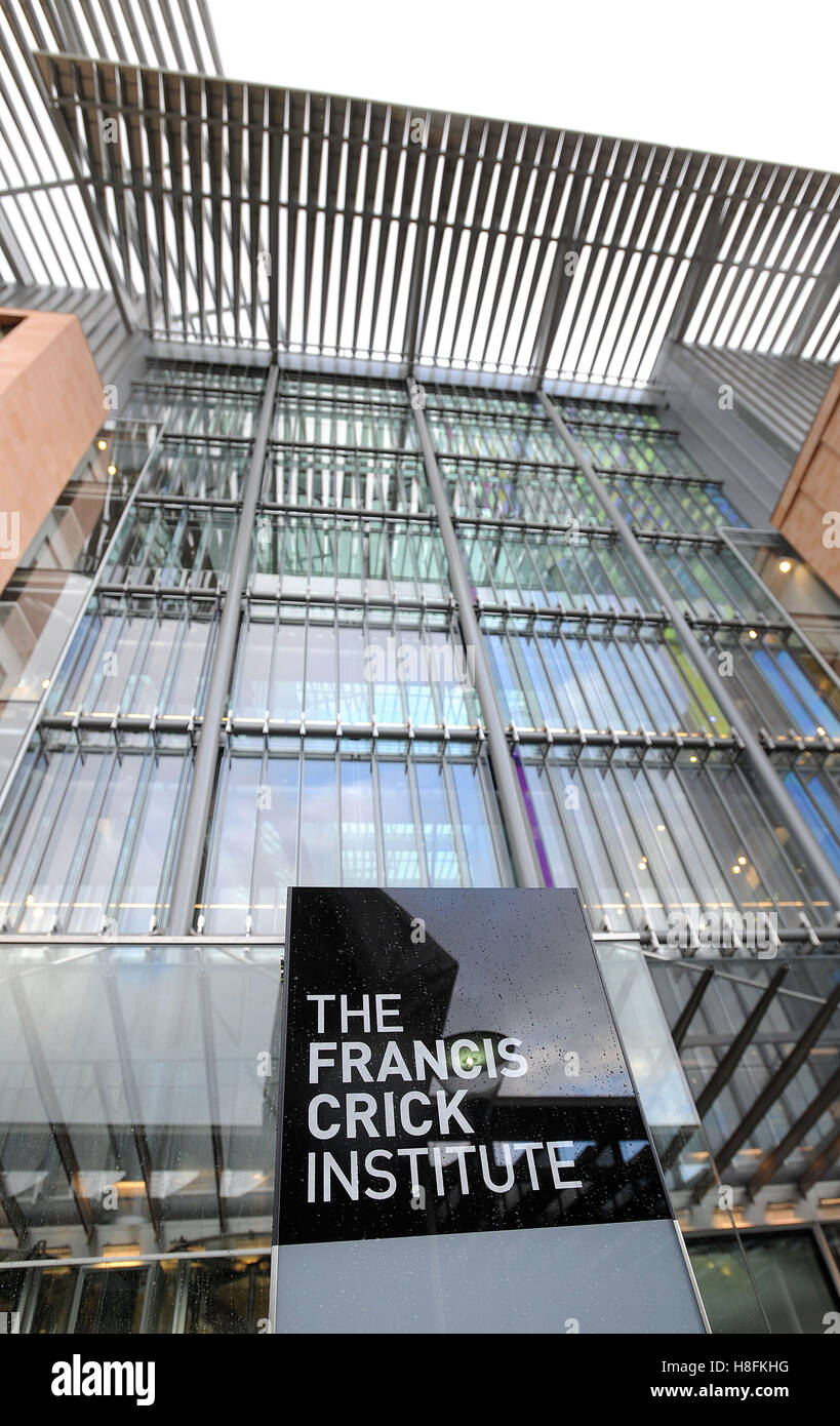 A view of the Francis Crick Institute in central London Stock Photo - Alamy