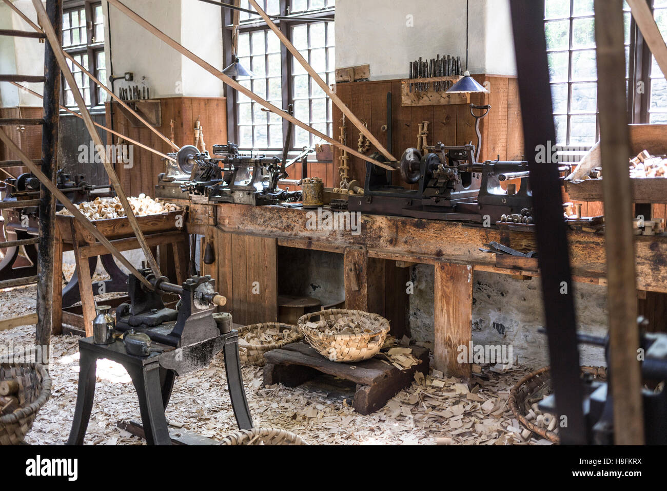 Stott park bobbin mill cumbria hi-res stock photography and images - Alamy