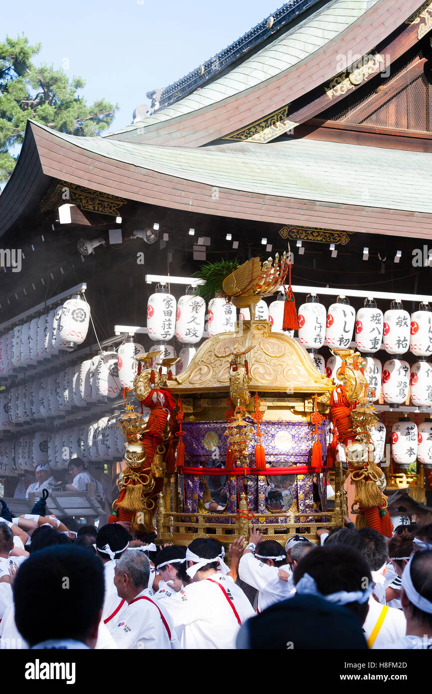 Kyoto, Japan. A float at the Gion Matsuri festival Stock Photo - Alamy