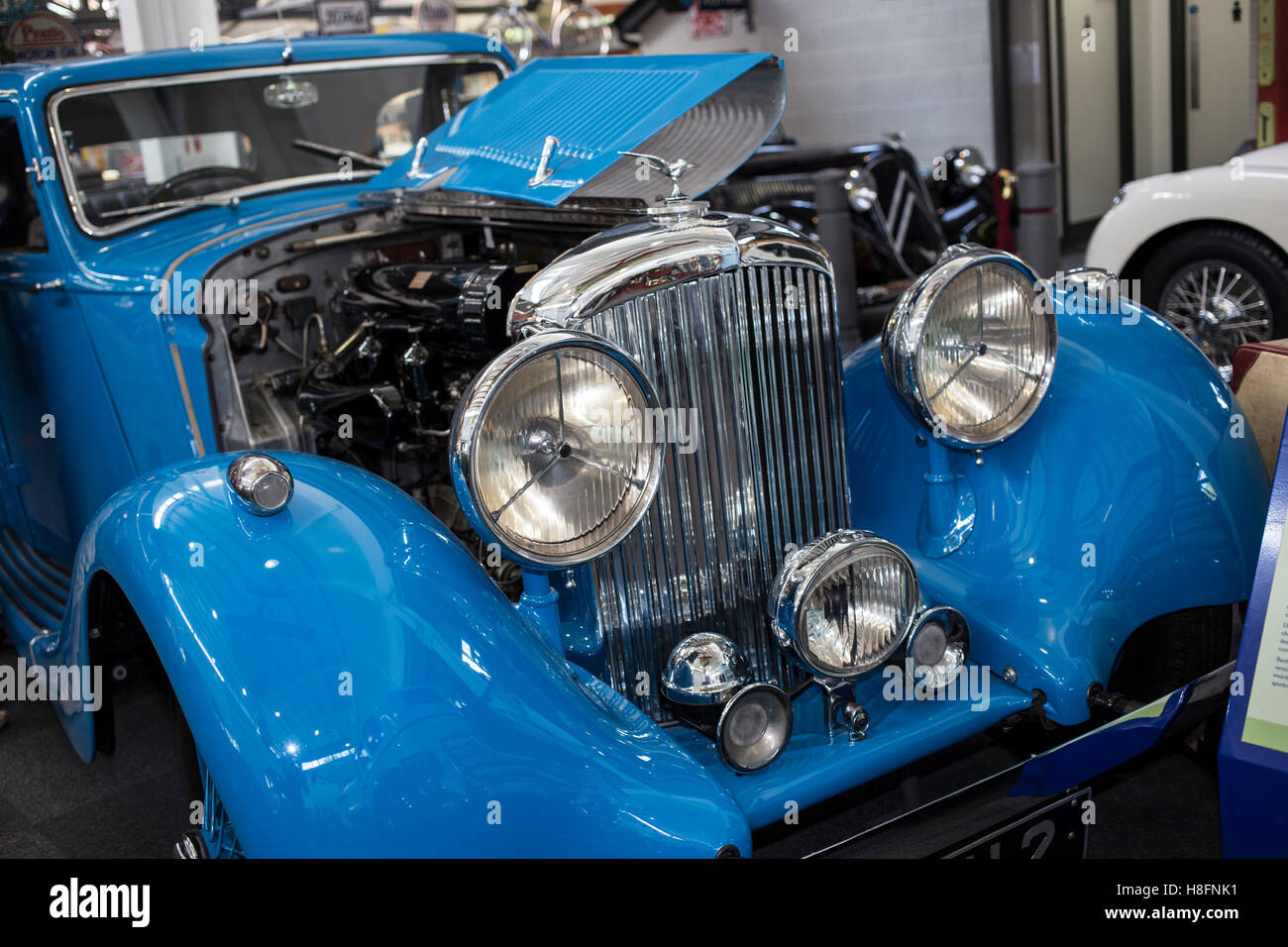 The Lakeland Motor Museum at Backbarrow, Cumbria, Lake District Stock ...