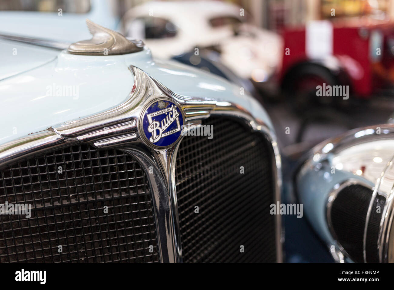 A Buick at The Lakeland Motor Museum at Backbarrow, Cumbria, Lake ...
