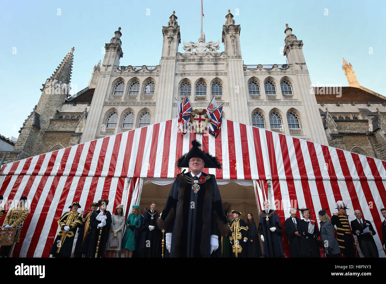 The newly appointed Lord Mayor of London, Andrew Parmley becomes the ...