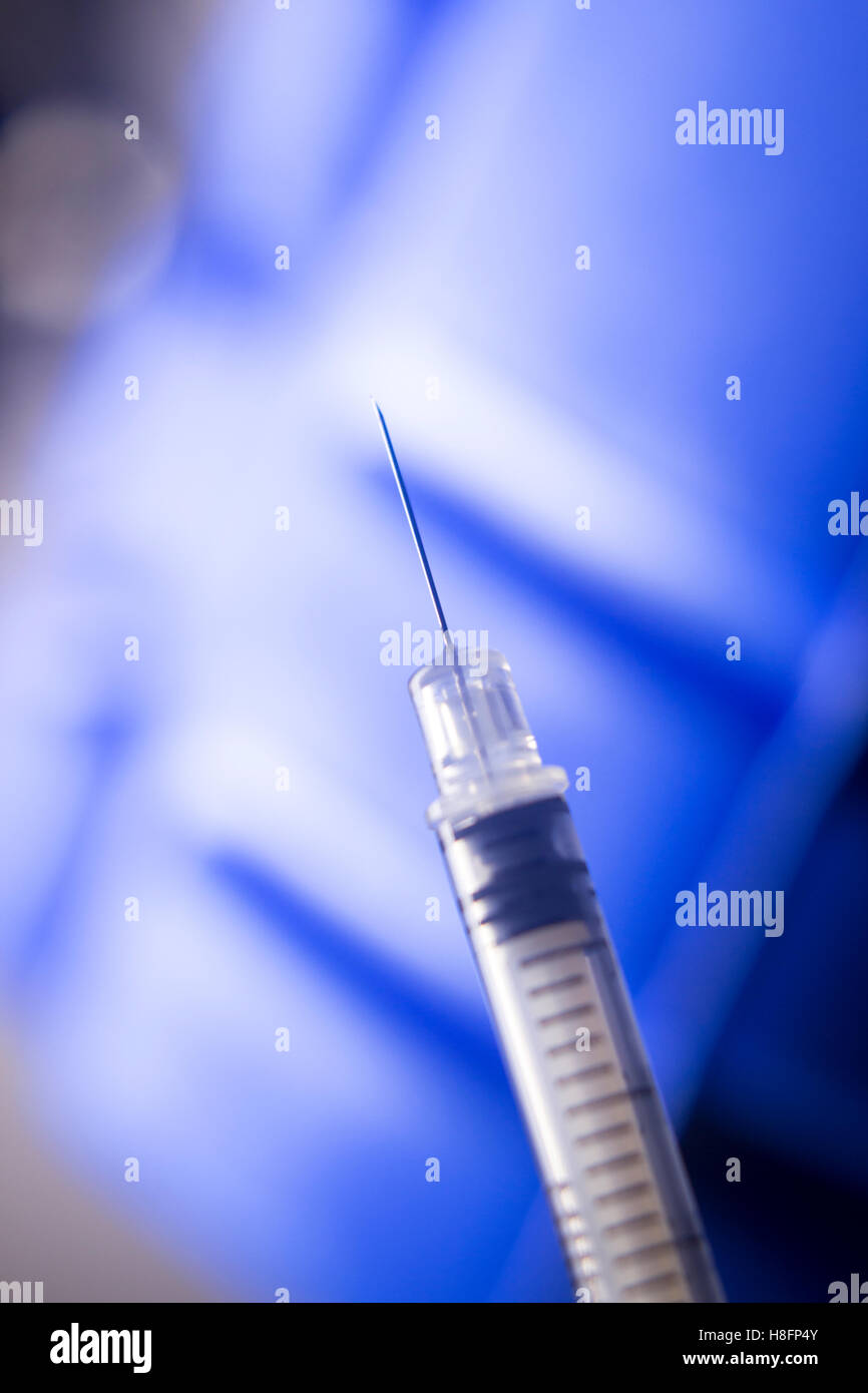 Medical injection syring hypodermic needle for insulin injections in ...