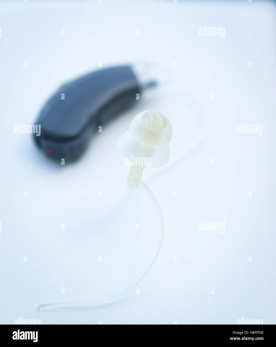 Modern digital hearing aid device for deaf and hard of hearing patients ...