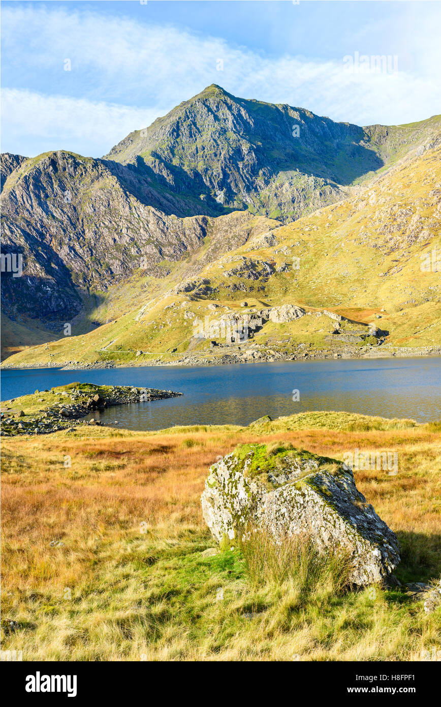 Miners path to Mount Snowdon Stock Photo - Alamy