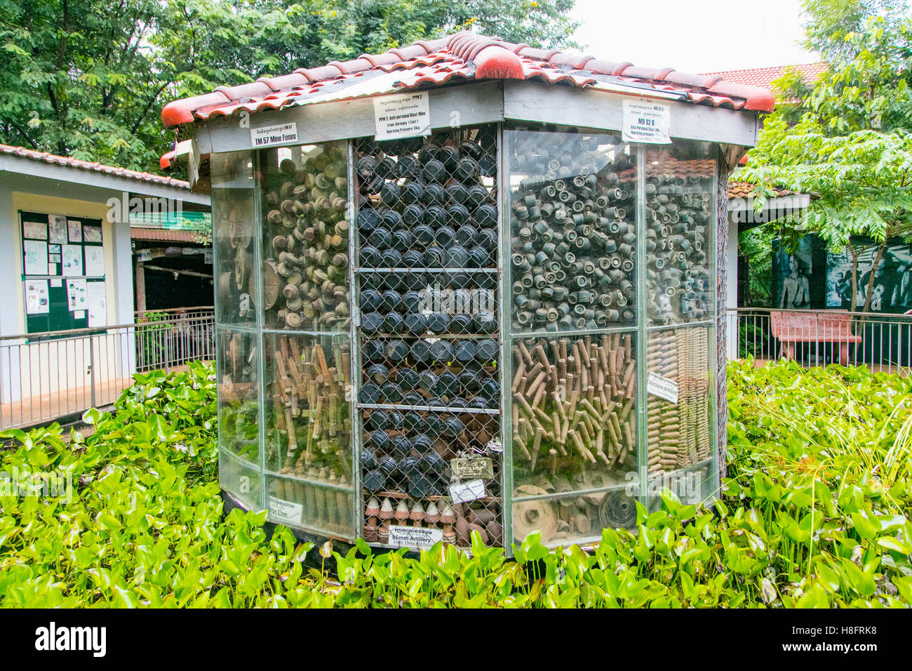 Cambodian Landmine Museum, Angkor, Siem Reap, Cambodia Stock Photo - Alamy