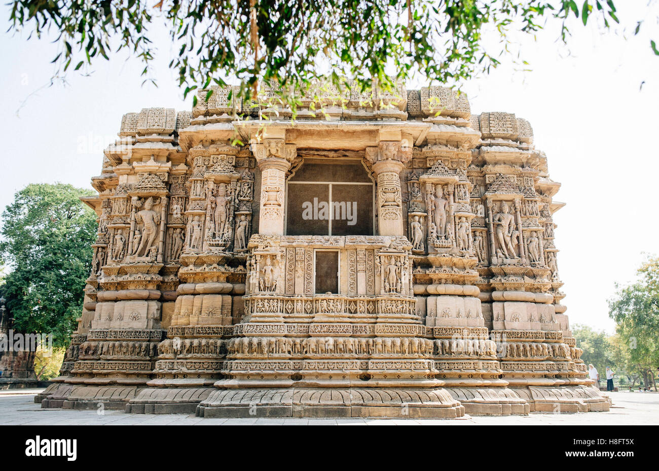 The solar temple of Modhera, India Stock Photo - Alamy