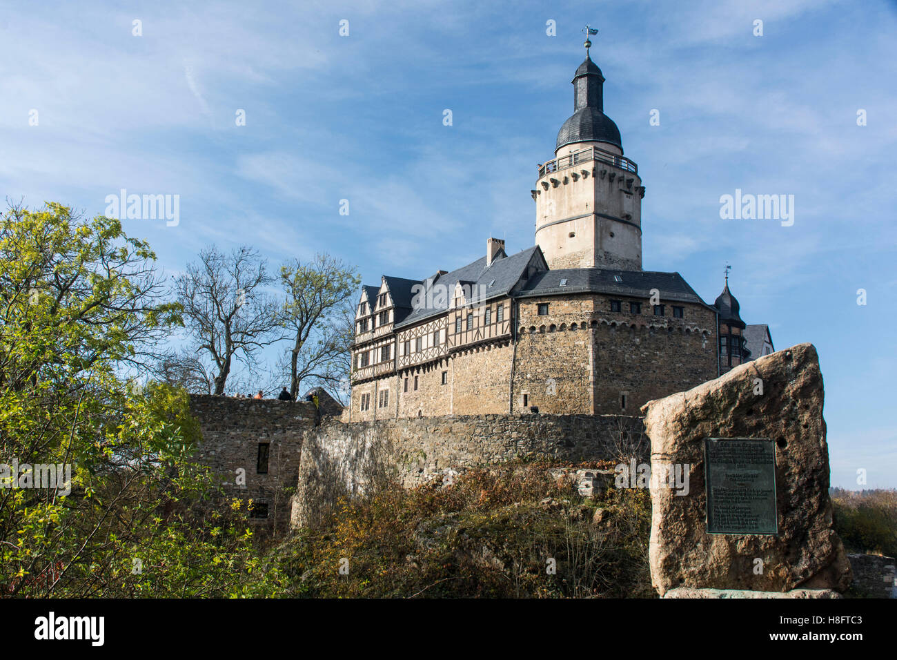 Falkenstein Castle in the Harz Stock Photo - Alamy