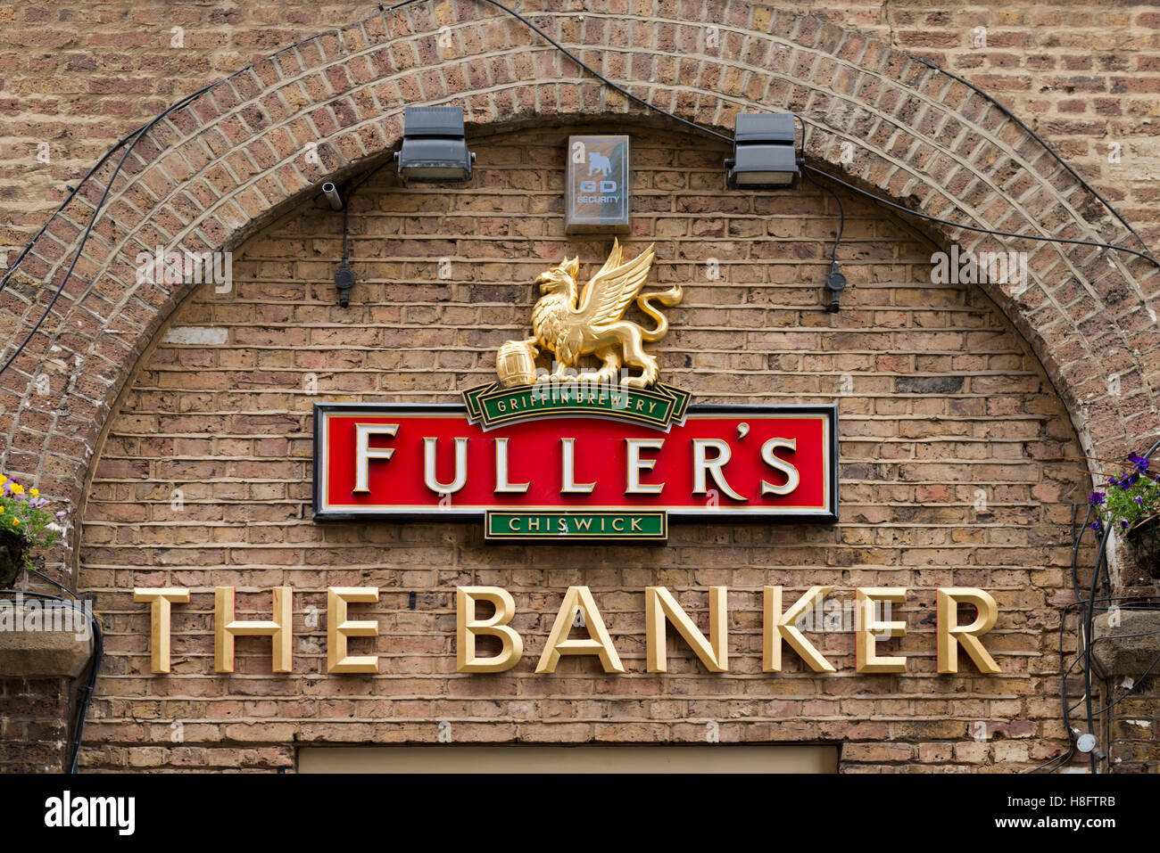 England, London, pub "The Banker Stock Photo - Alamy