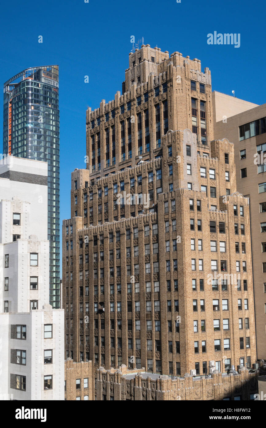 Lower Manhattan Architecture, NYC, USA Stock Photo - Alamy
