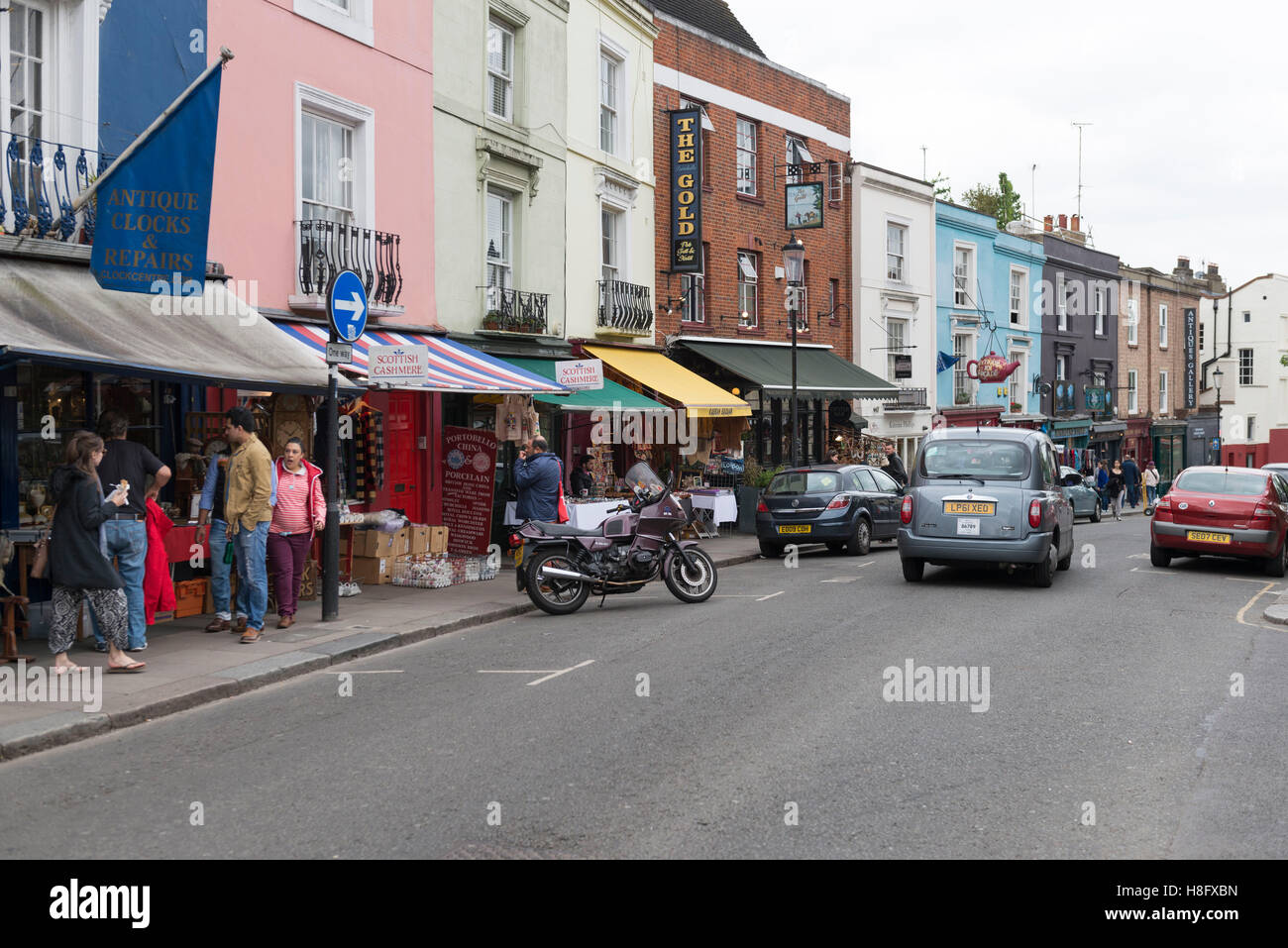 England, London, Notting Hill, Pembridge Road Stock Photo - Alamy