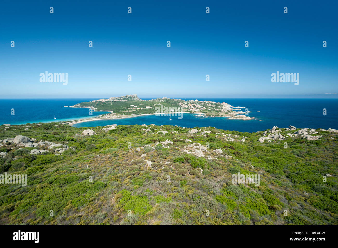 Italy, Sardinia, the Capo Testa Stock Photo - Alamy