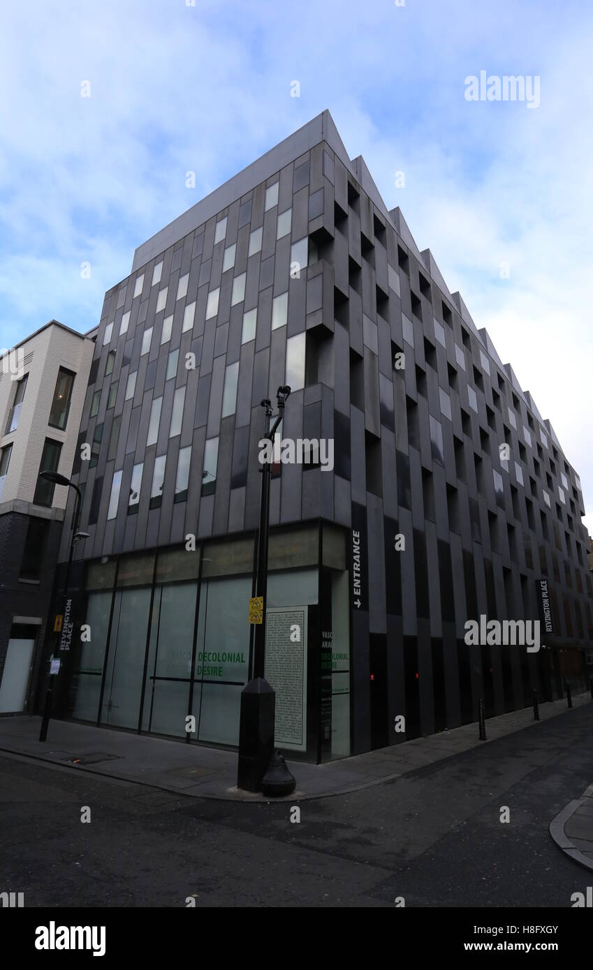 Exterior of Rivington Place Art space Shoreditch London UK November ...