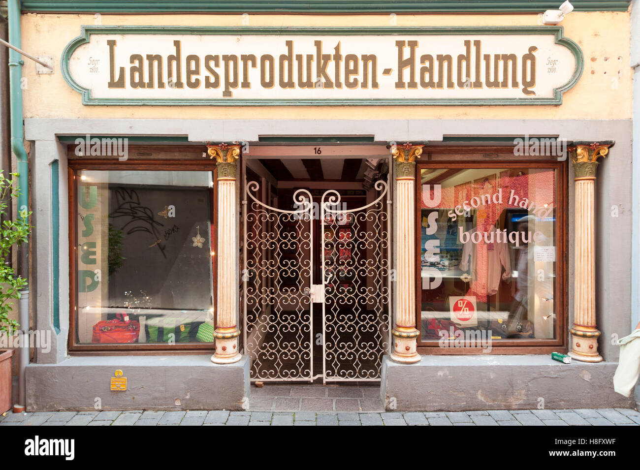 Constance, shop in the old town Stock Photo - Alamy