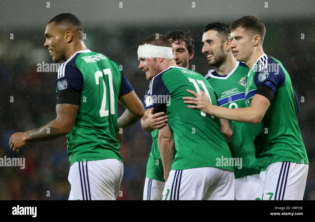 Chris Brunt At Windsor Park High Resolution Stock Photography and ...