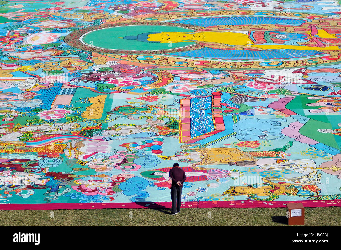 Buddha thangka kathmandu nepal hi-res stock photography and images - Alamy
