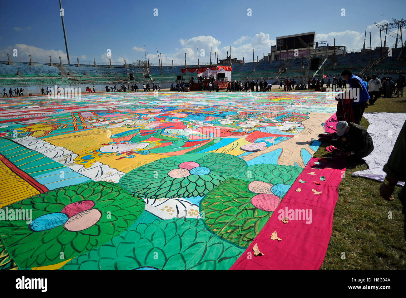 Buddha thangka kathmandu nepal hi-res stock photography and images - Alamy