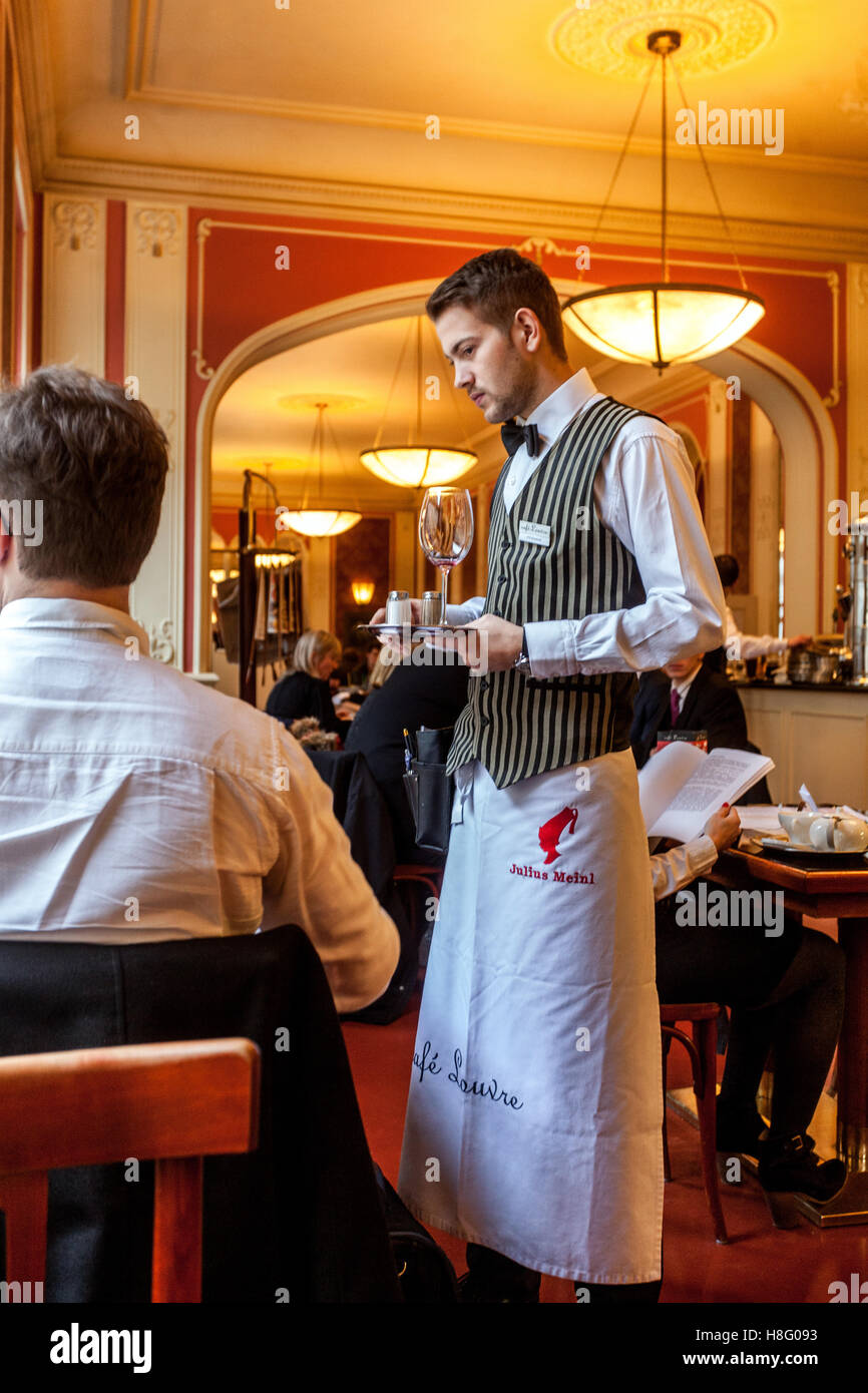 Prague Cafe Louvre, Narodni Trida, interior Cafe Louvre Prague Czech ...