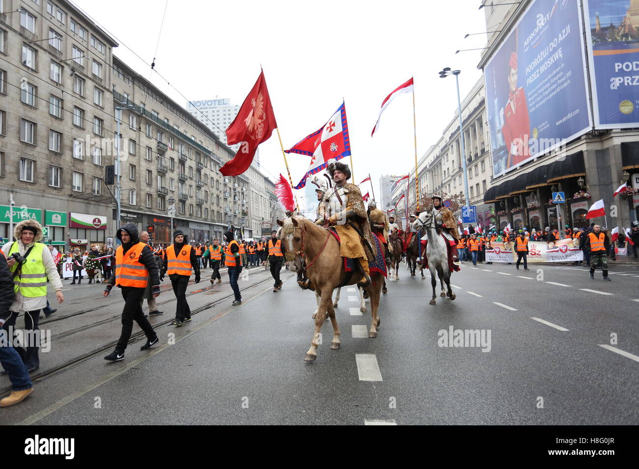 Warsaw, Poland. 11th Nov, 2016. Independence Day march held by ...