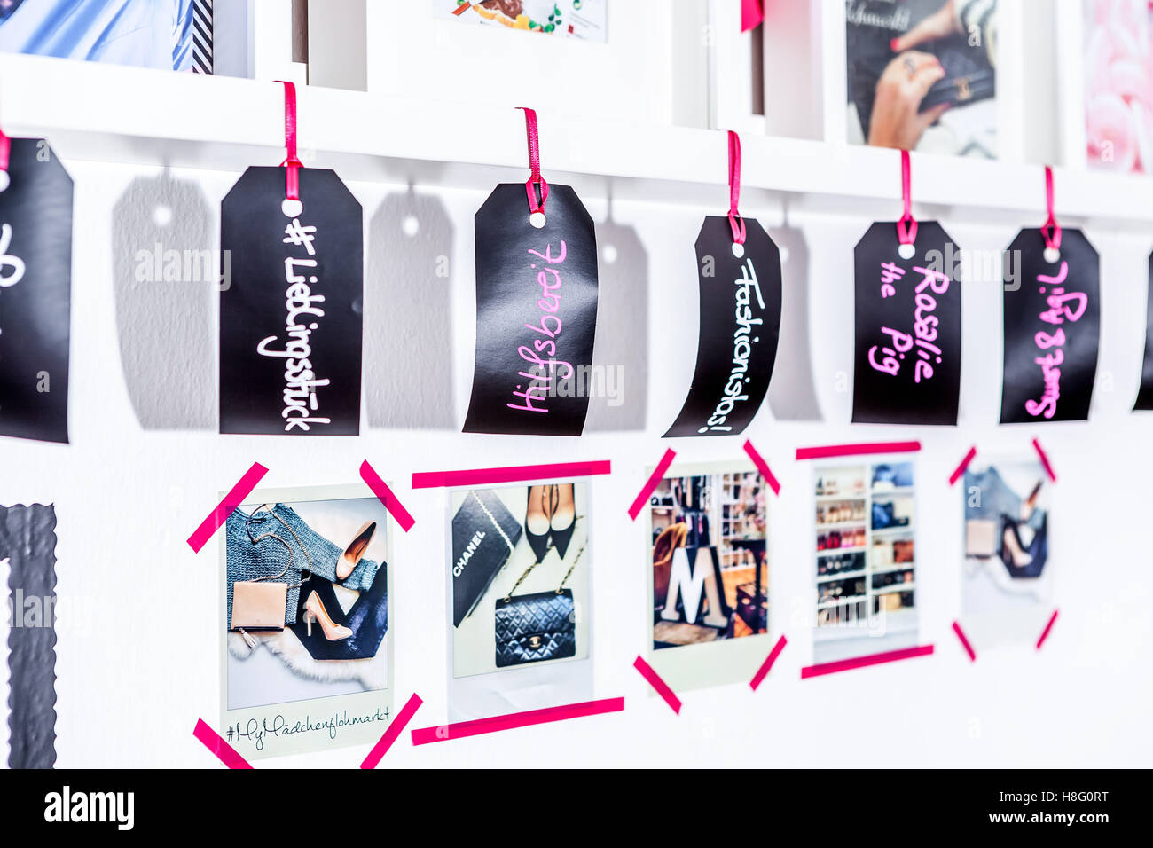 Wall picture, collages, inside Stock Photo - Alamy