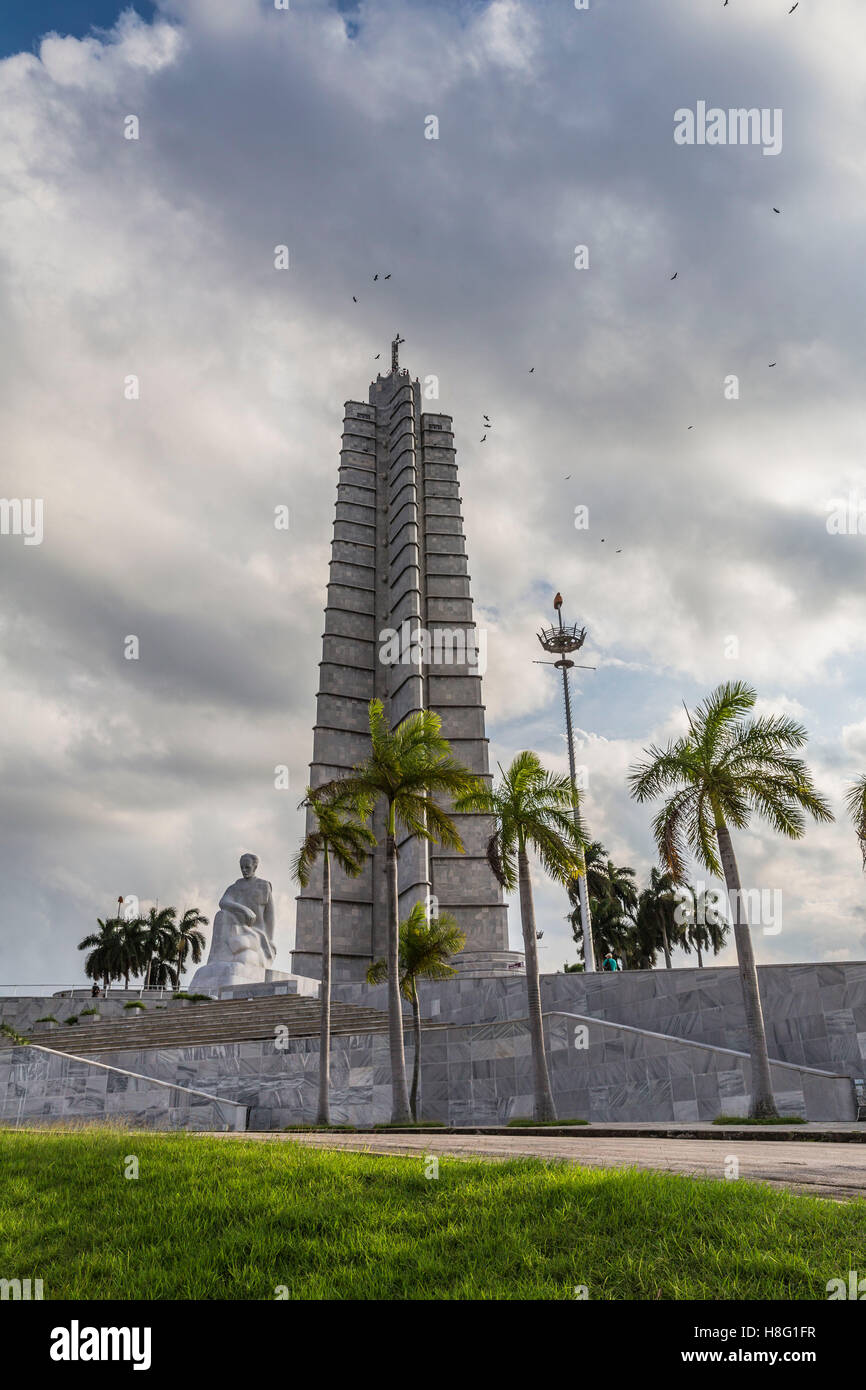 Monumento JosÃ© MartÃ­, Cuban poet and author, national hero, monument ...