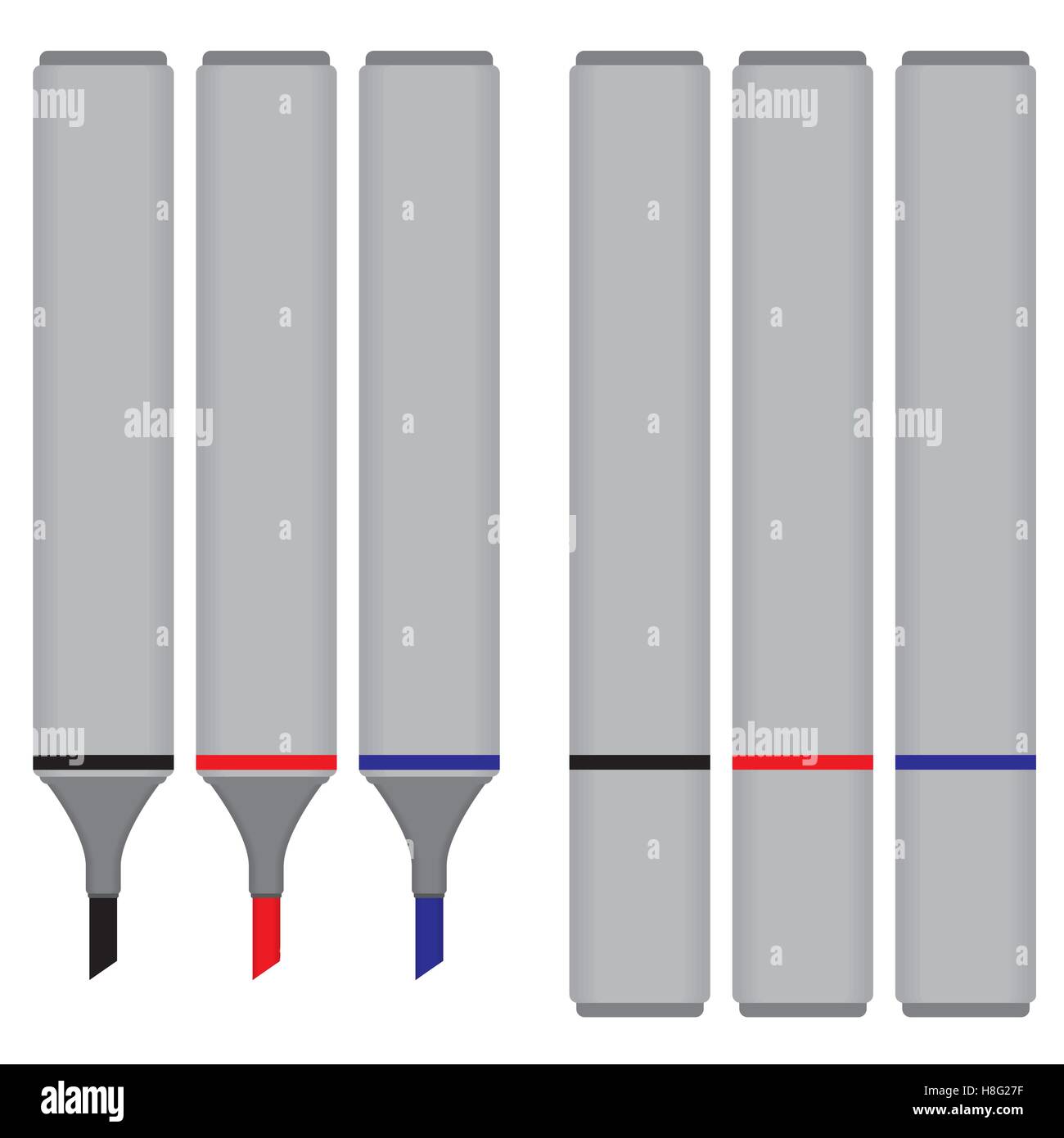 Drawing pen Stock Vector Images - Alamy