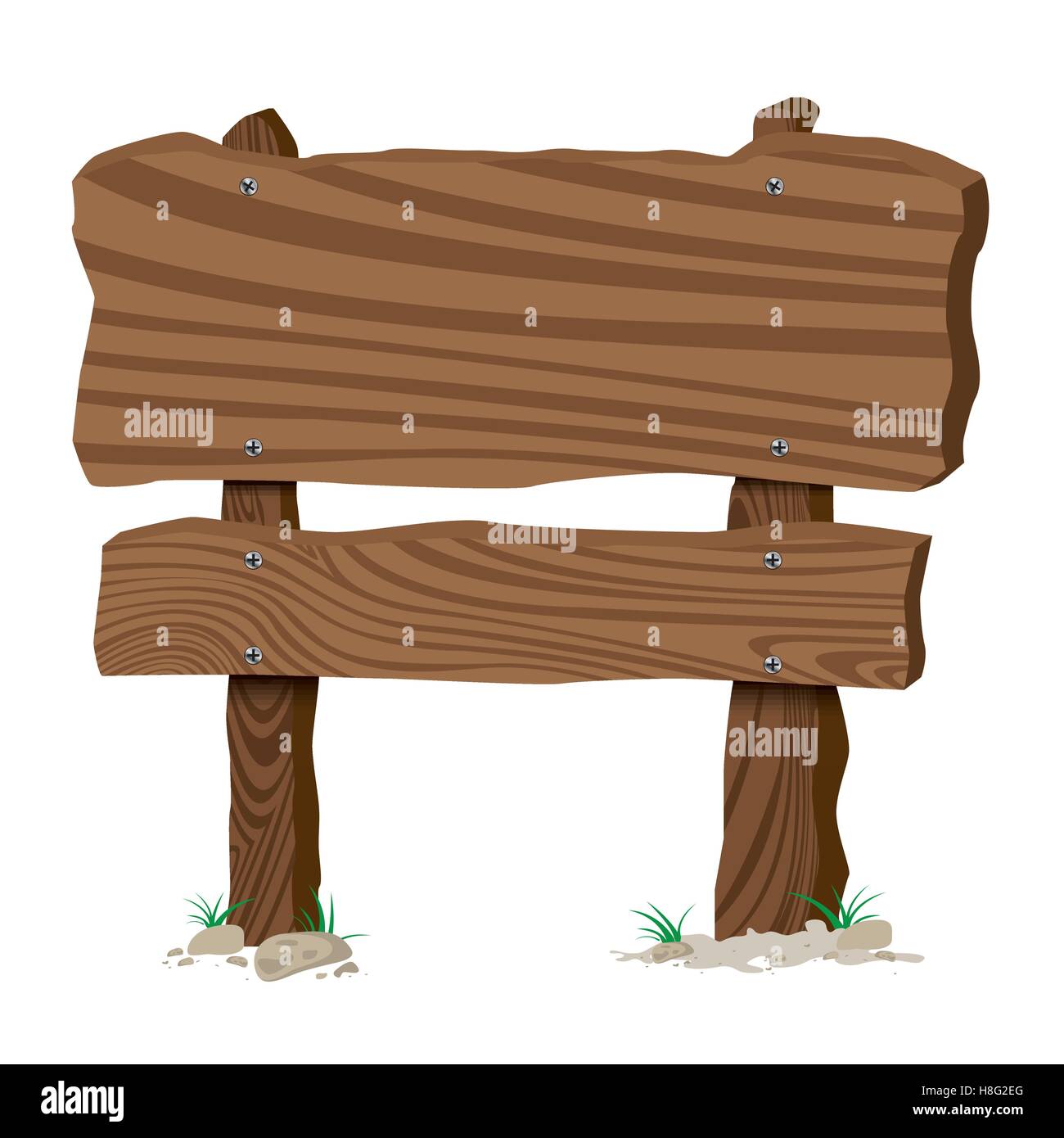 wooden, signpost, vector, sign, texture, object, grass, design, parquet ...