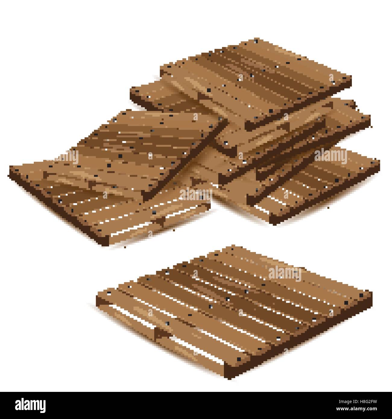 Industrial pallet Stock Vector Images - Alamy