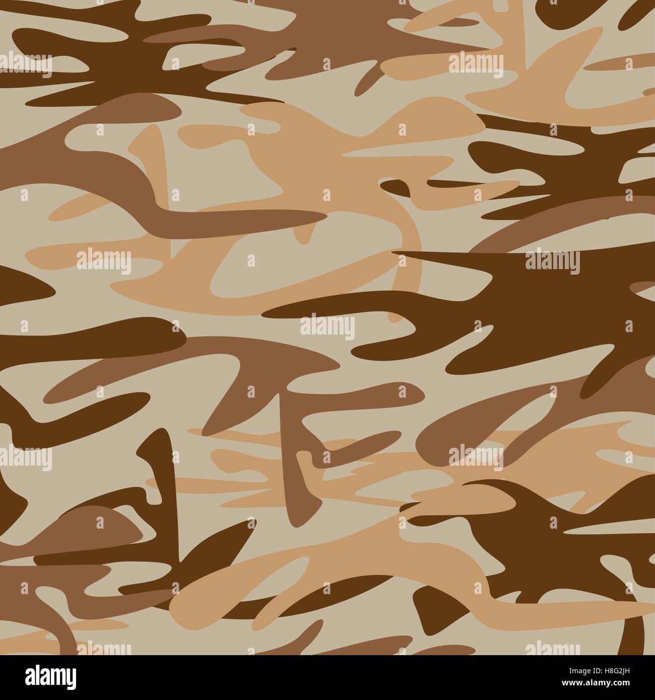 Camouflage Pattern Military Army Seamless Vector Camouflage