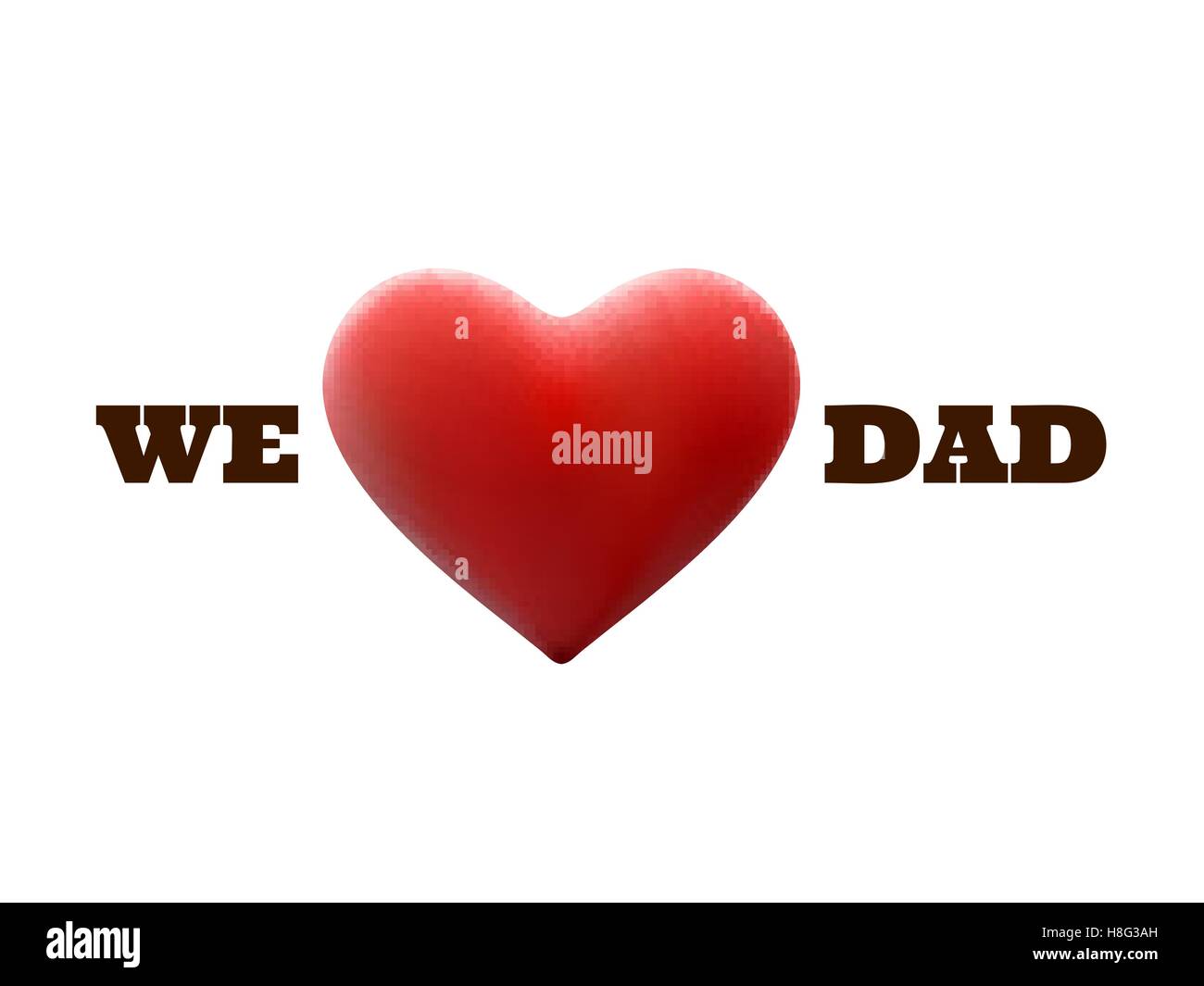 Heart gift day love Cut Out Stock Images & Pictures - Alamy