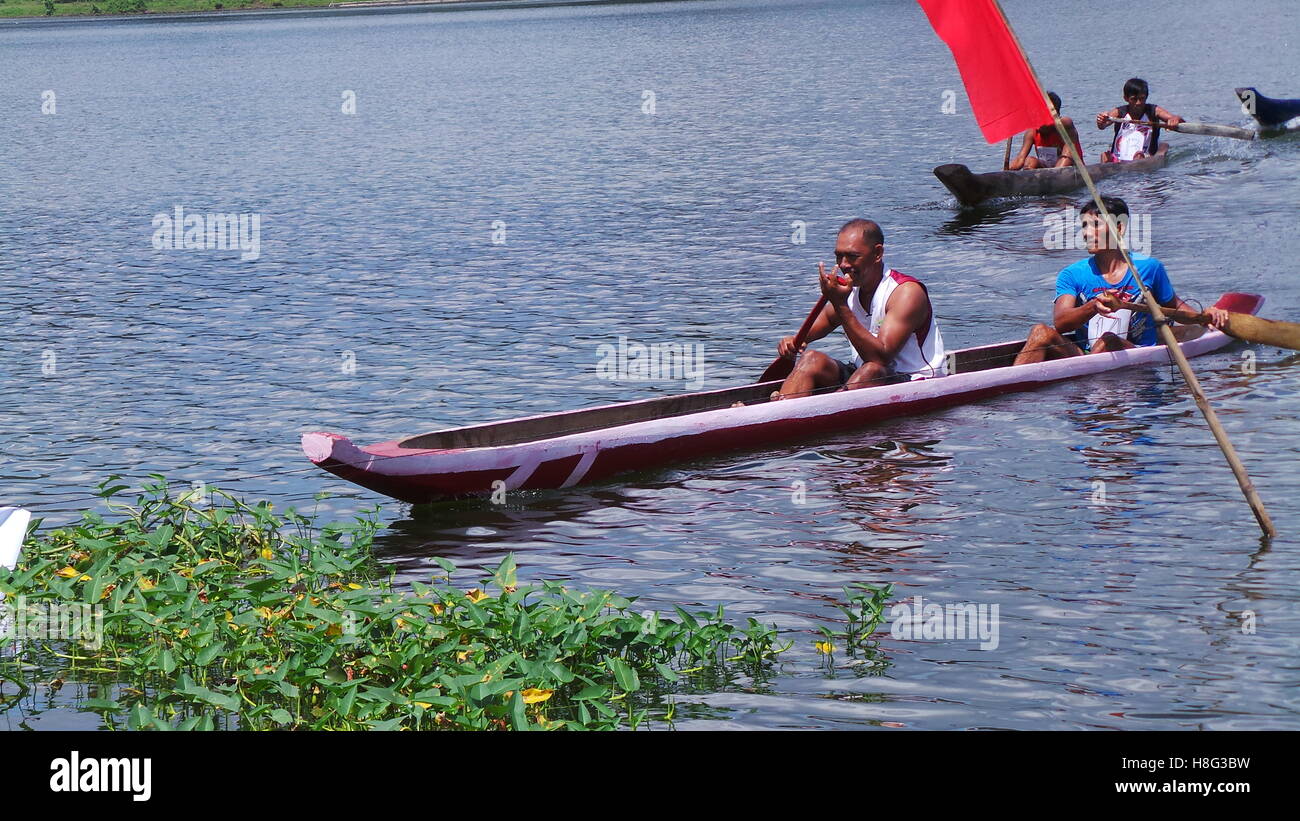 Philippines. 08th Nov, 2016. Boat racing was held in Lake Sebu during ...
