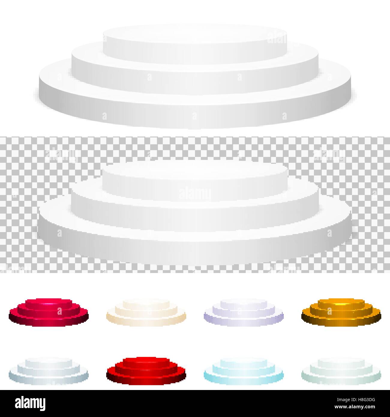 Stage ceremony white podium red hi-res stock photography and images - Alamy