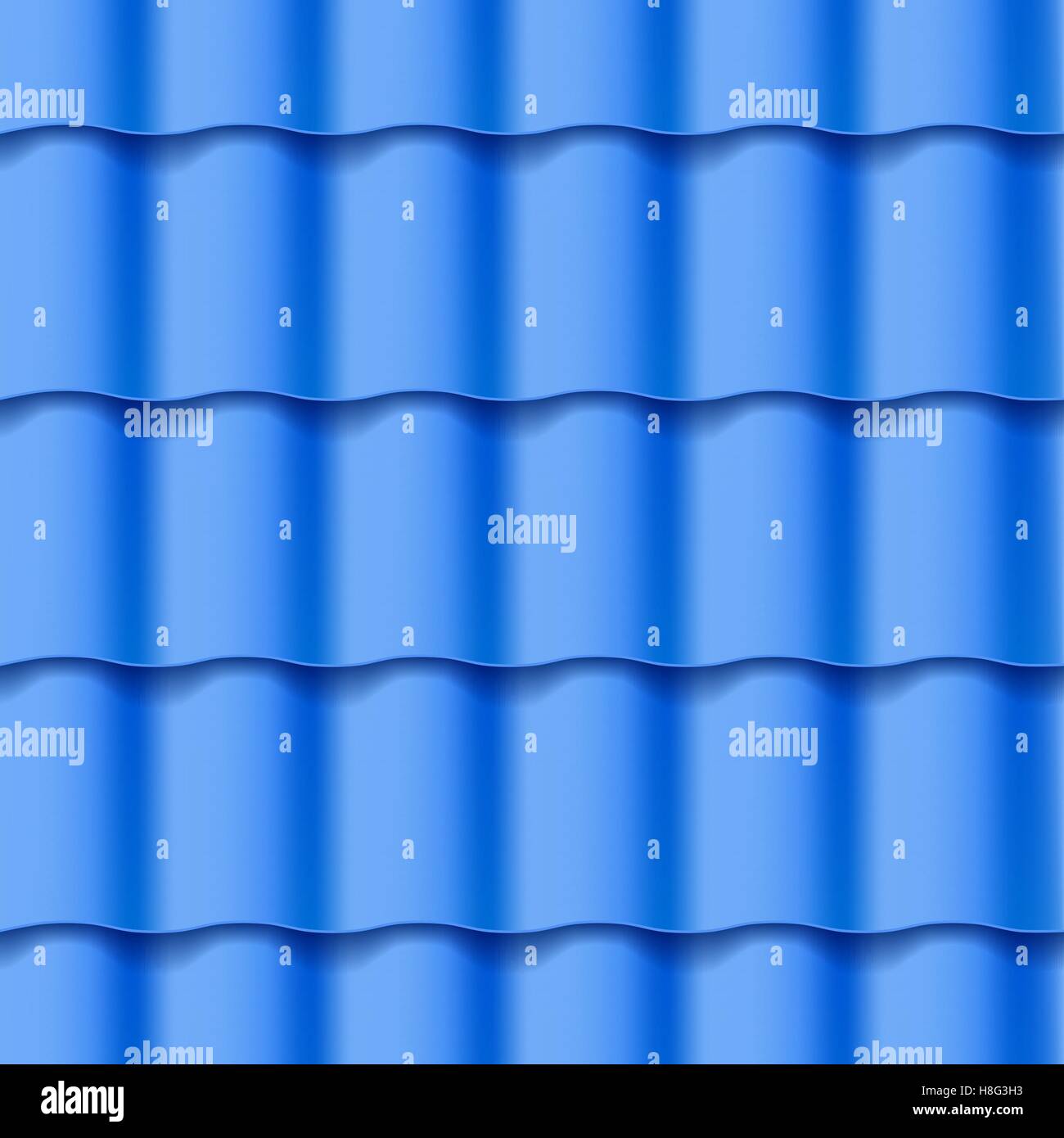 Blue tiled roof Stock Vector Images - Alamy