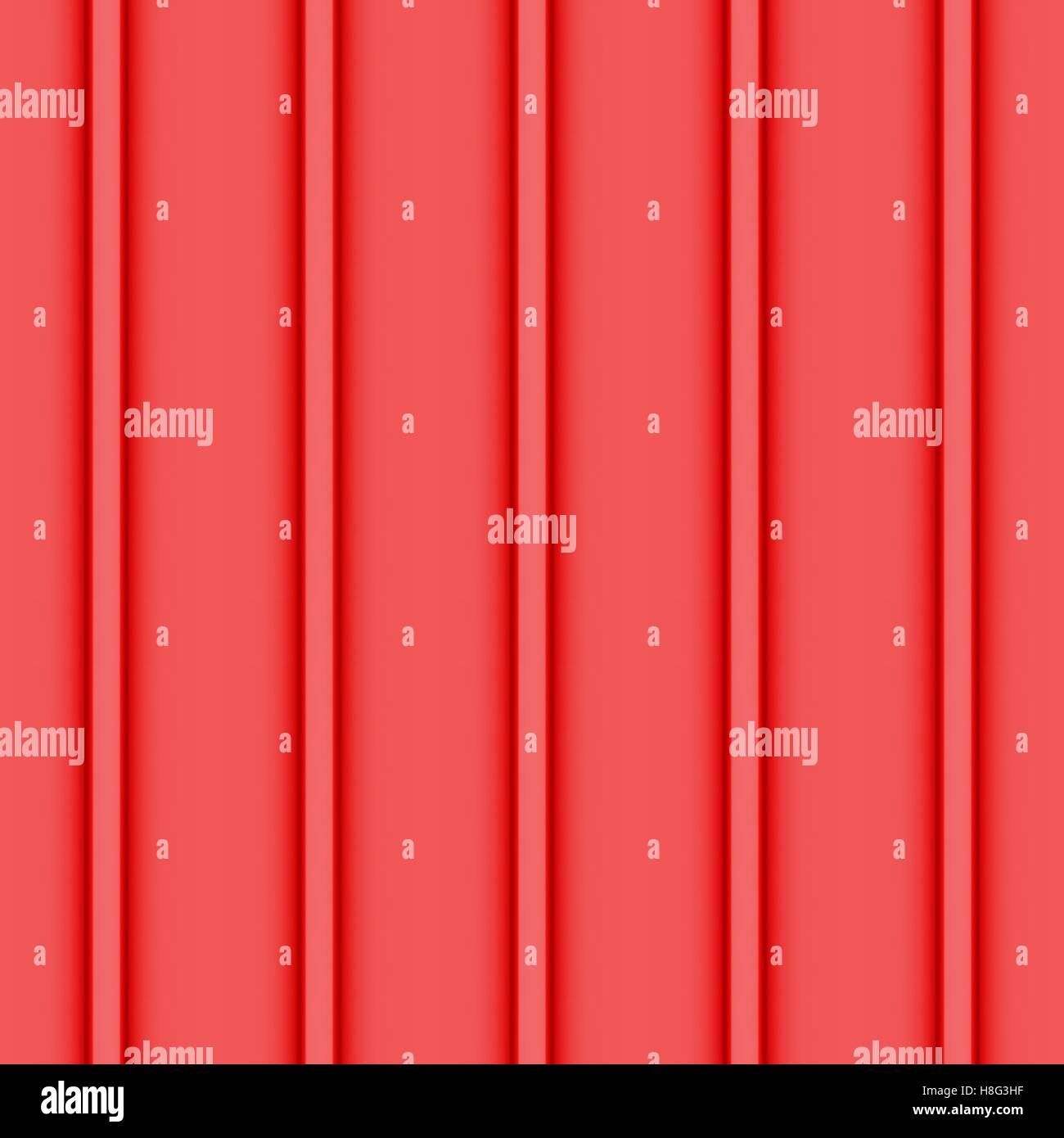 Metallic roof seamless pattern. Red color. Classic style. Vector ...