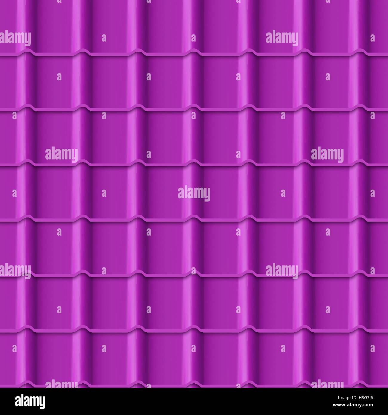 Tiled roof seamless pattern. Violet color. Modern style. Vector ...