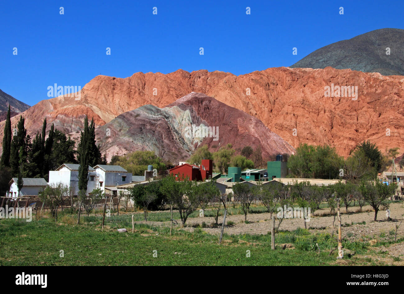 Hill of the seven colours hi-res stock photography and images - Alamy