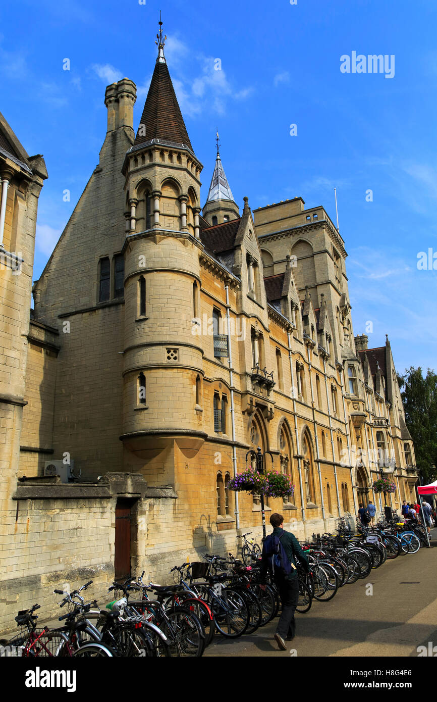 Balliol college facade hi-res stock photography and images - Alamy