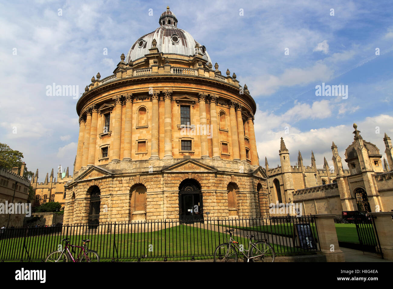 Radcliffe Camera building, University of Oxford, England, UK architect ...