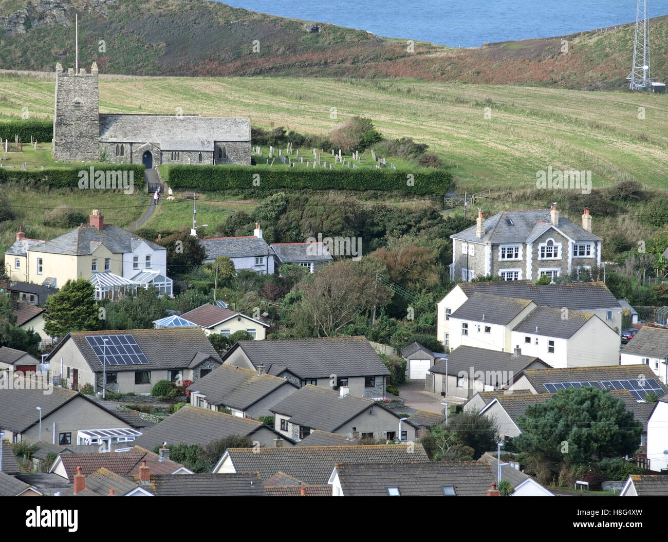 North cornish village hi-res stock photography and images - Alamy