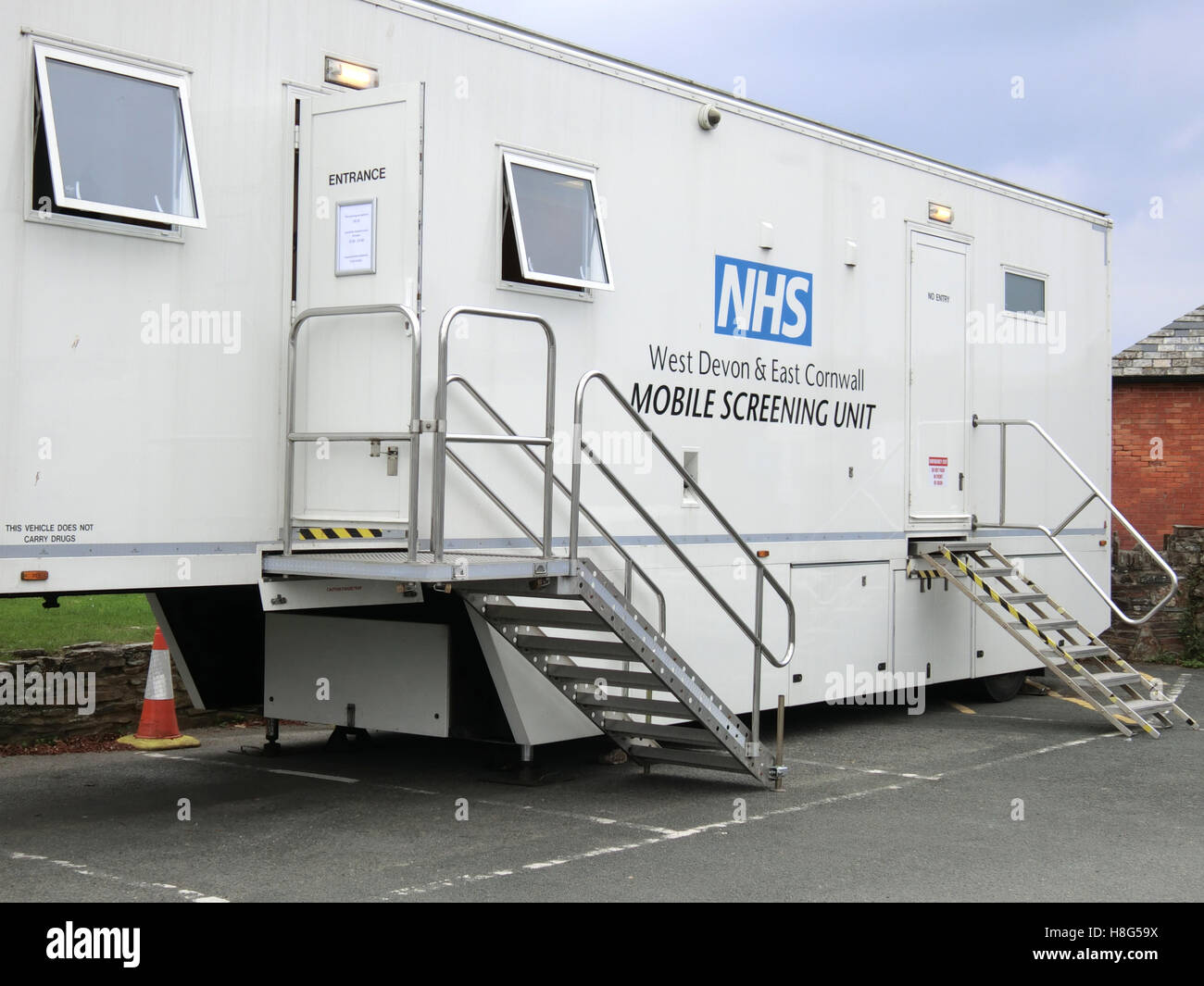 West Devon & East Cornwall NHS Mobile Screening Unit, Bude, Cornwall ...