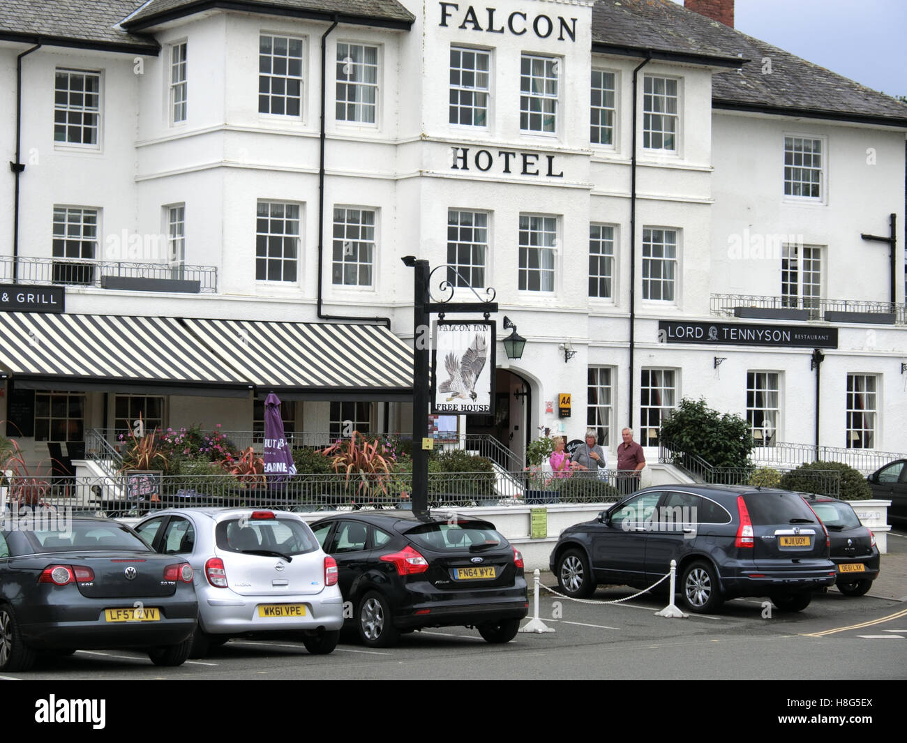 Falcon Hotel, Bude Town, North Cornwall, England, UK Stock Photo - Alamy