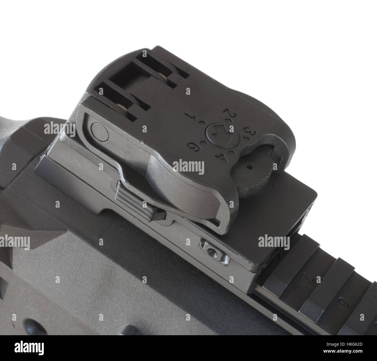 Adjustable rear sights on rifle hi-res stock photography and images - Alamy