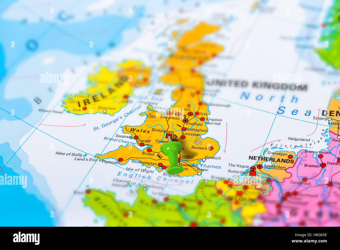 Birmingham Map Uk High Resolution Stock Photography and Images - Alamy