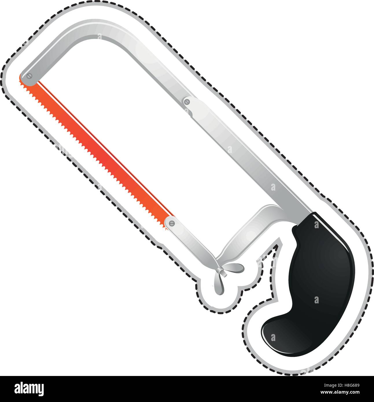 hacksaw tool icon image vector illustration design Stock Vector Image ...