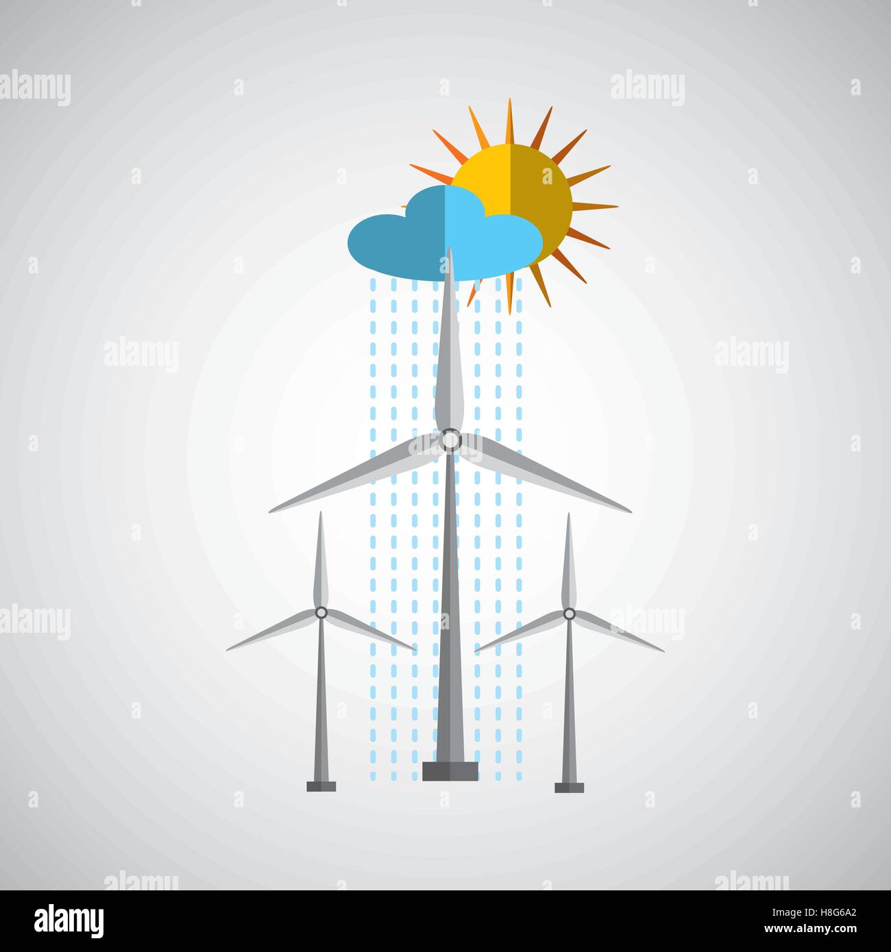 eco energy wings power ecology graphic vector illustration eps 10 Stock ...