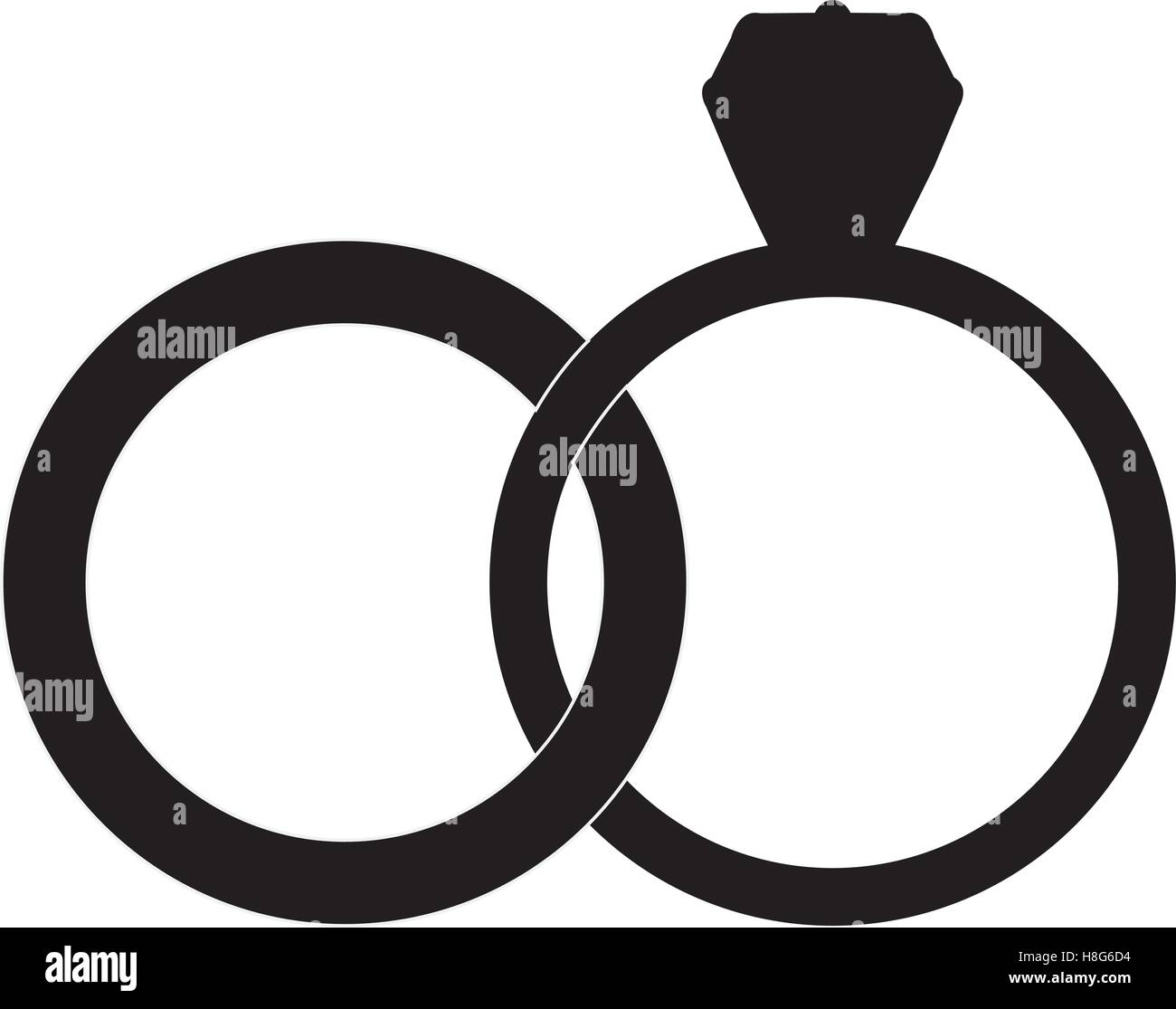 engagement ring icon image vector illustration design Stock Vector ...