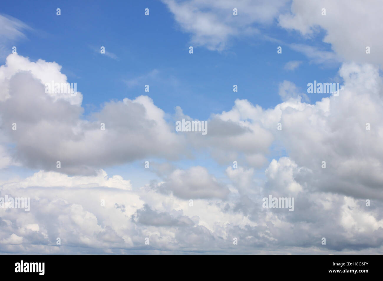 Cloud on blue sky in the daytime of Bright weather for design nature ...