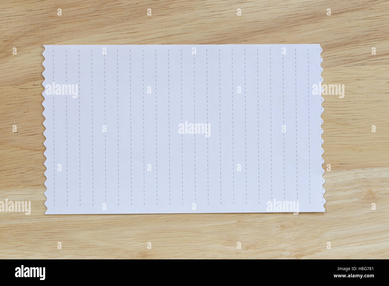 vintage of note paper on wooden background and copy specs you can input ...