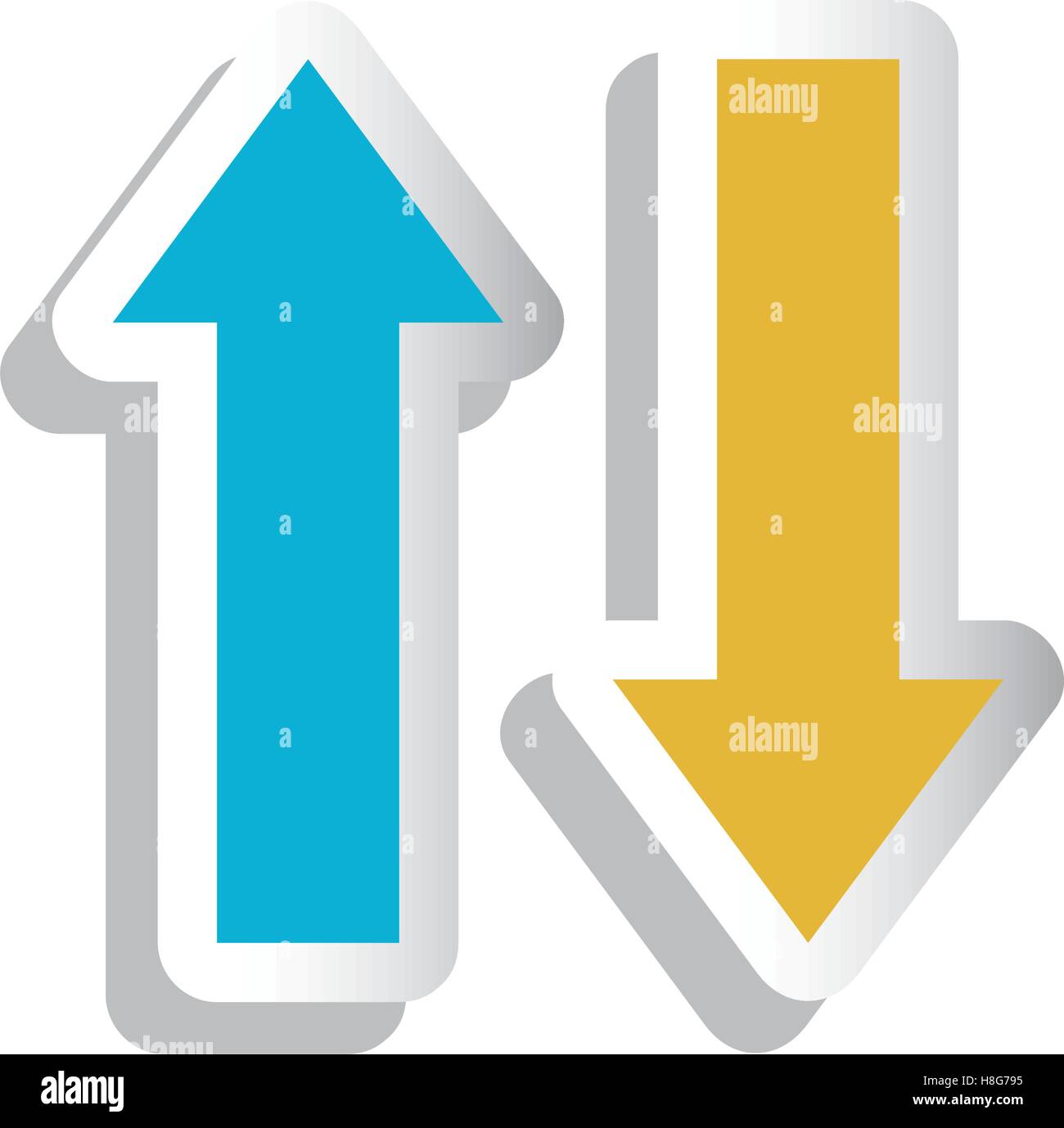 direction arrow icon image vector illustration design Stock Vector ...