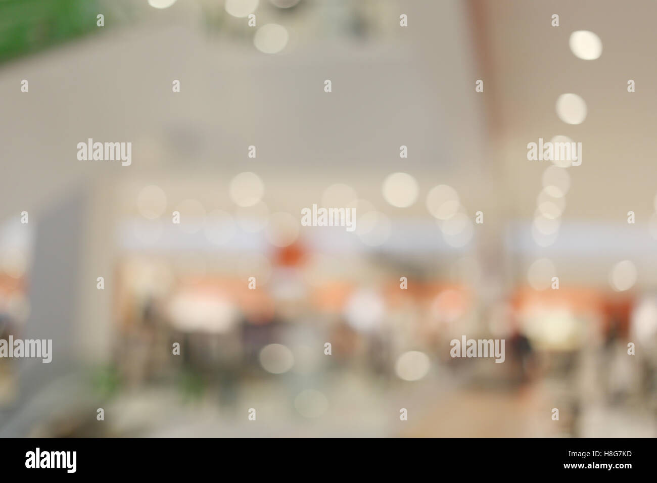 Blur of department stores and have bokeh Light for the design ...